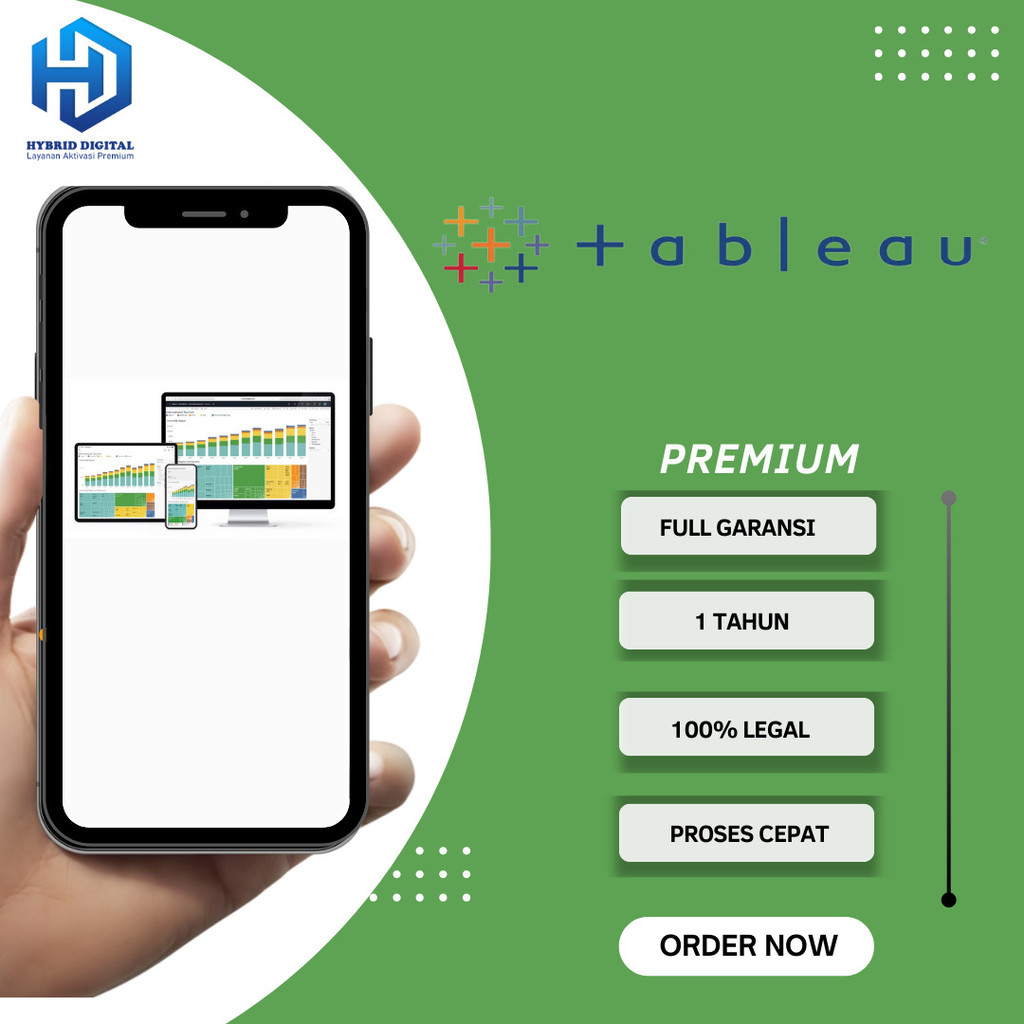Jual Akun Tableau Desktop 1 Tahun - Tableau Prep Builder - Tableau eLearning | Shopee Indonesia