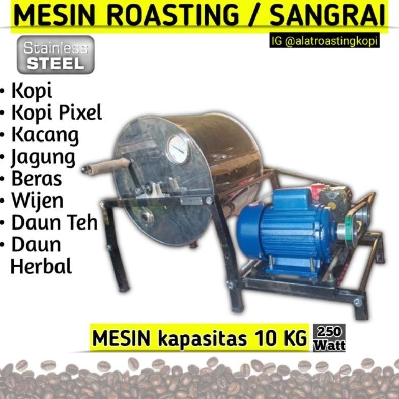 Jual Anton Coffee Roaster Mesin Roasting Kopi Mesin Sangrai Kopi Roaster Kopi Mesin 10 Kg ...