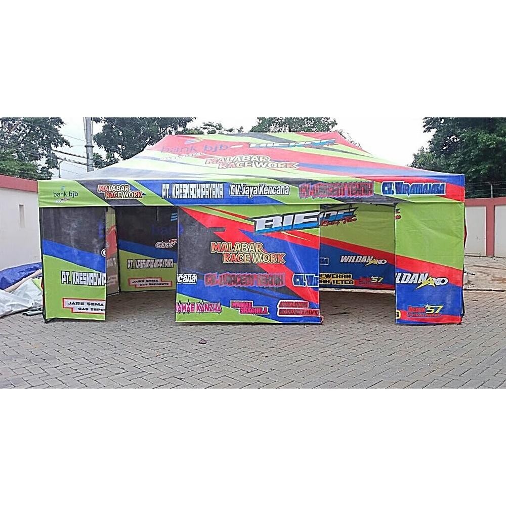 Jual Kall Tenda Paddock Lipat 3X6 M Nding Custom Sesuai Pesanan ...