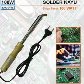 Jual EELIC KYU100 Solder Kayu Elektrik Dengan Daya Besar 100W | Shopee ...