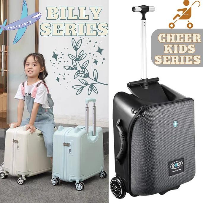 Jual Koper Duduk Stroller 2 In 1 Koper Anak Lazy Luggage Q-box Cabin ...