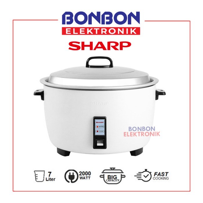 Jual Sharp Rice Cooker 7L KSH-777 / Magic Com 7 Liter KSH777 | Shopee ...