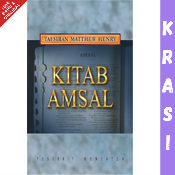 Jual Buku Matthew Henry: Kitab Amsal - Matthew Henry | Shopee Indonesia