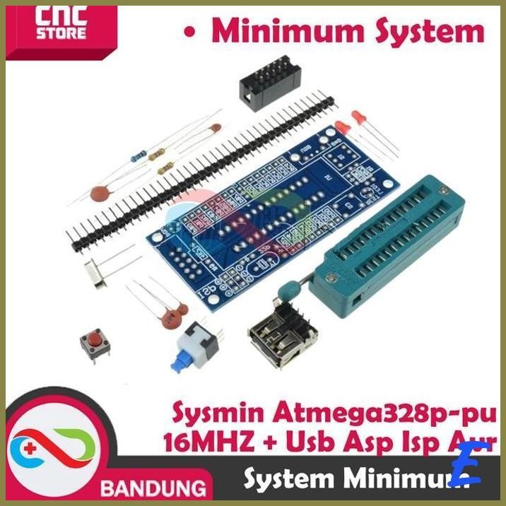Jual | CN | PAKET LENGKAP BOOTLOADER ATMEGA328P-PU PLUS USB ASP ISP AVR | Shopee Indonesia