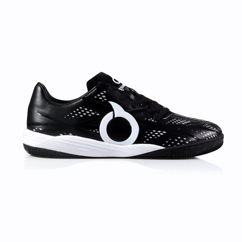 Jual Ortuseight Sepatu Futsal Forte Meteor IN Black Silver | Shopee ...