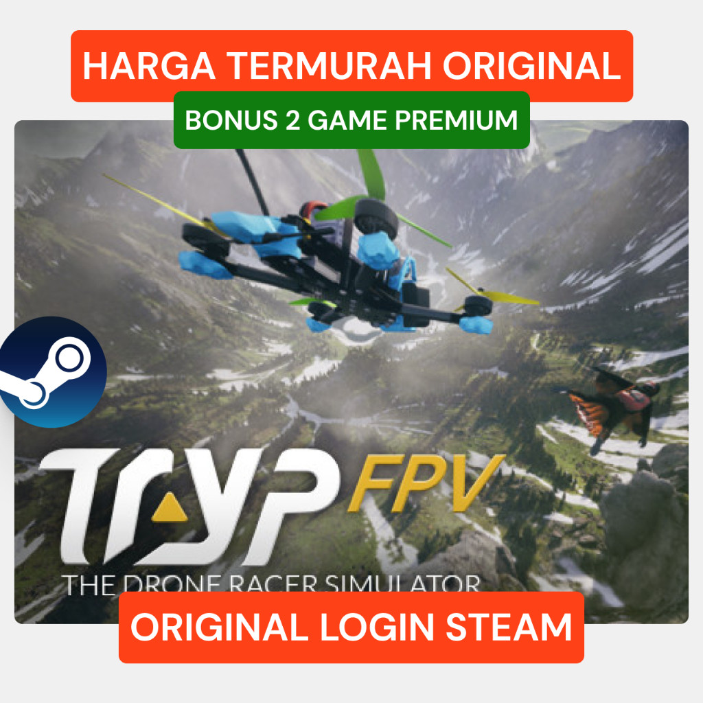 Jual TRYP FPV : The Drone Racer Simulator ORIGINAL LOGIN STIM GAME PC ...