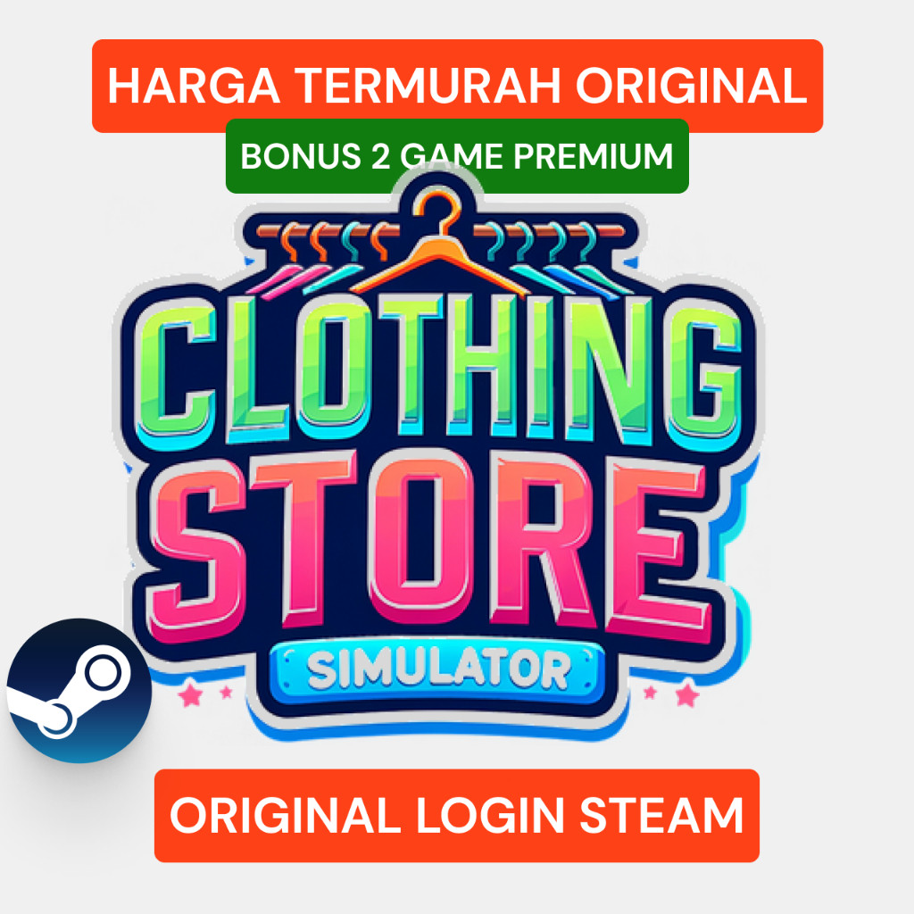 Jual CLOTHING STORE SIMULATOR ORIGINAL GAME PC LAPTOP STIM | Shopee ...