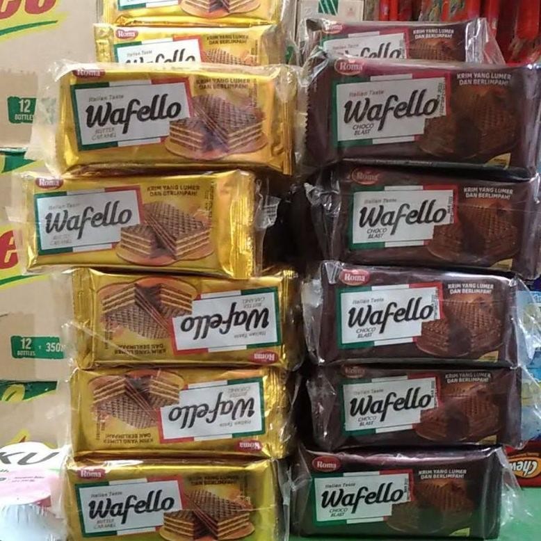 Jual ROMA WAFELLO RENCENG | Shopee Indonesia