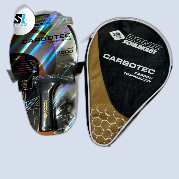 Jual bat pingpong carbotec schildkrot 7000 original%+ cover | Shopee Indonesia
