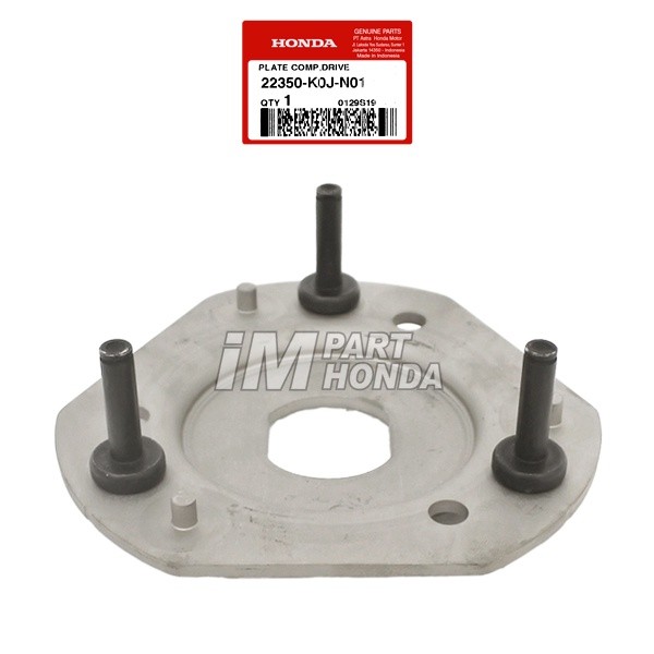 Jual 22350-K0J-N01 Plate Comp Drive Dudukan Kampas Ganda Genio Beat LED ...