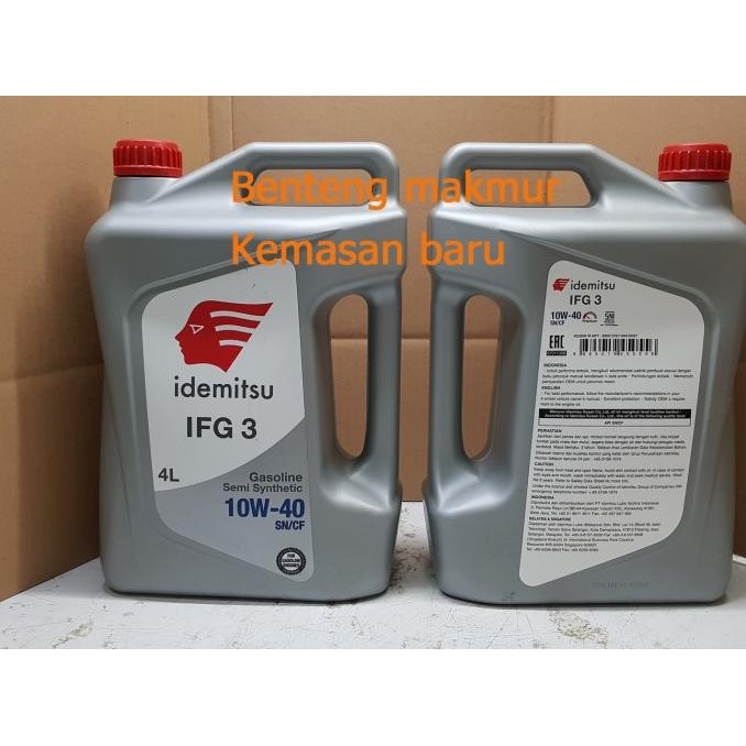 Jual Oli Mobil Idemitsu 10W-40 4 liter | Shopee Indonesia