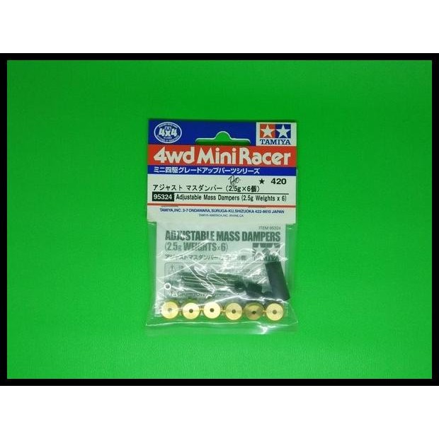 Jual BEST DEAL TAMIYA MINI 4WD ADJUSTABLE MASS DAMPERS (2.5G X 6) # ...