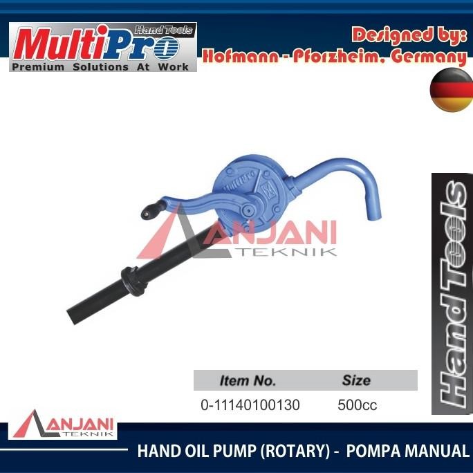 Jual MULTIPRO POMPA MINYAK OLI DRUM MANUAL TANGAN 130 ROTARY HAND OIL ...