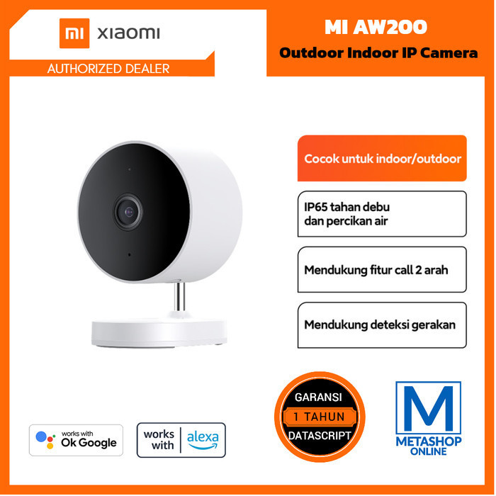 Jual Xiaomi Mi AW200 Smart IP Camera WiFi CCTV Outdoor IP65 1080p Redmi ...