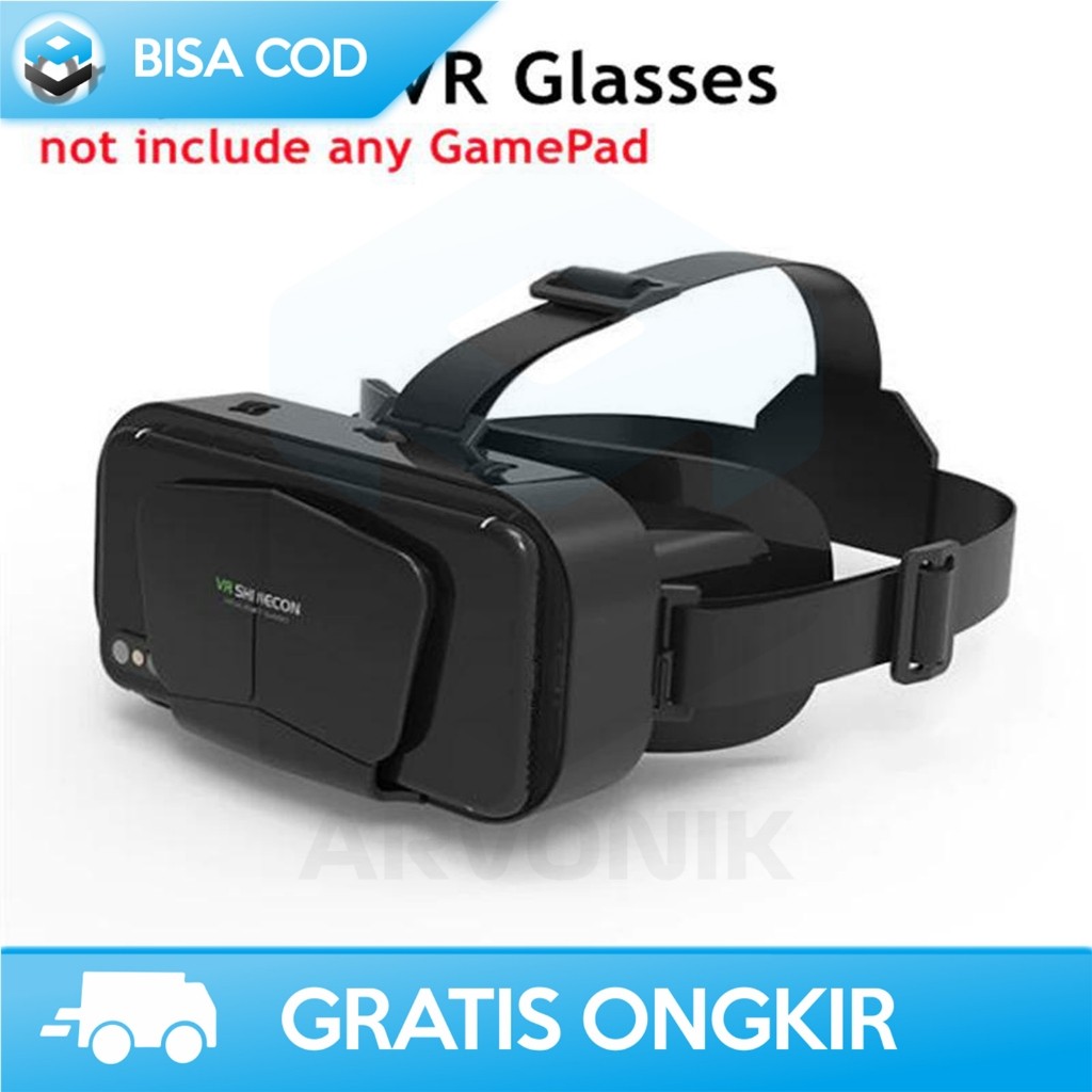 Jual VR BOX IMAX GIANT 3D SHINECON GLASSES FULL SCREEN KACAMATA VR ...