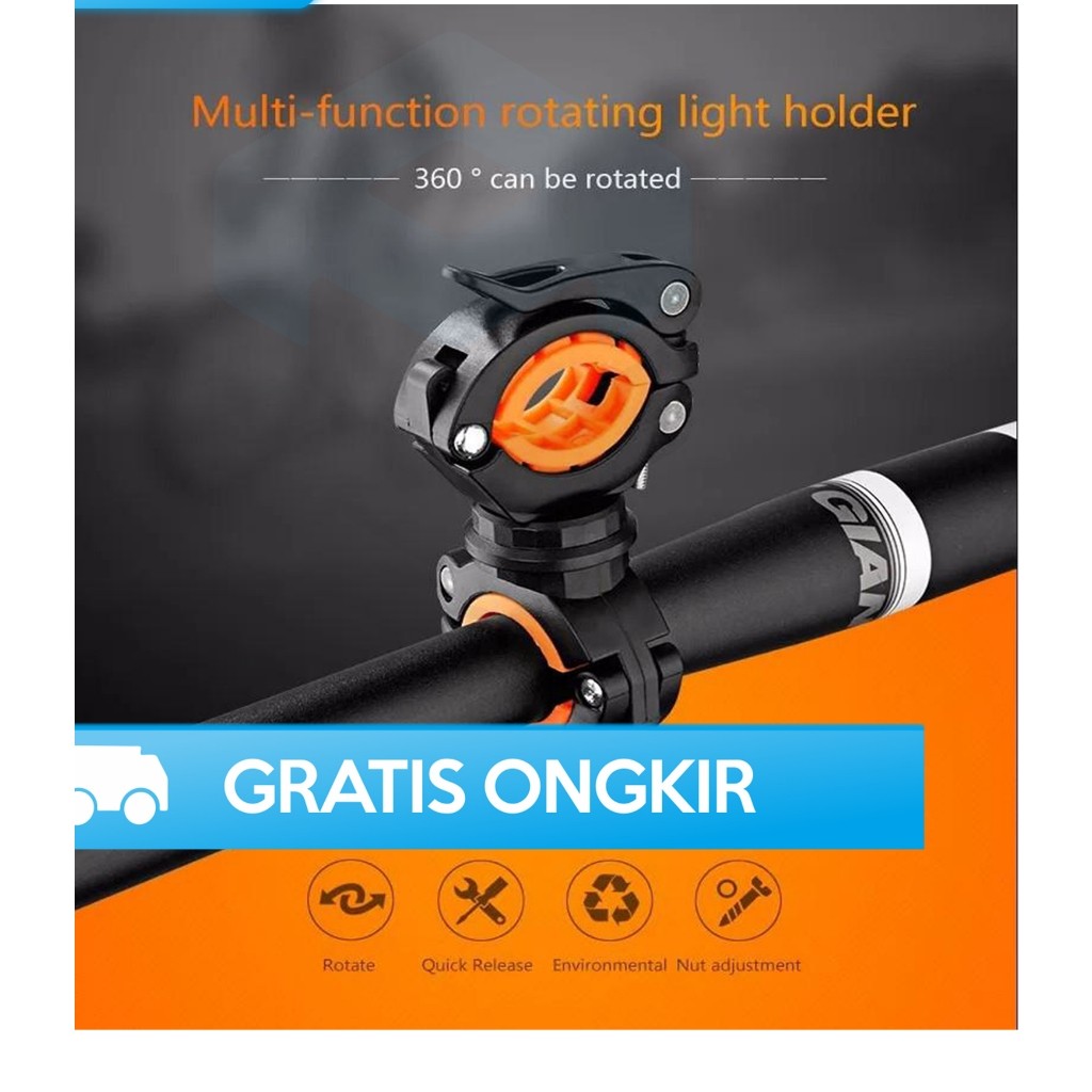 Jual CLAMP BRACKET PENJEPIT SENTER SETANG SEPEDA 360 DERAJAT CYRCLE ...