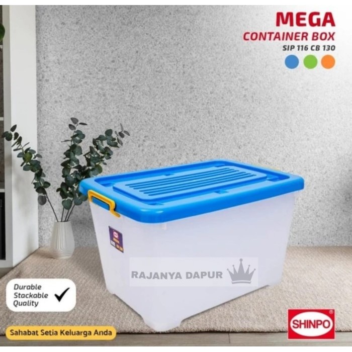 Jual box container shinpo 130 liter - cb 130 shinpo - box 130 ltr ...