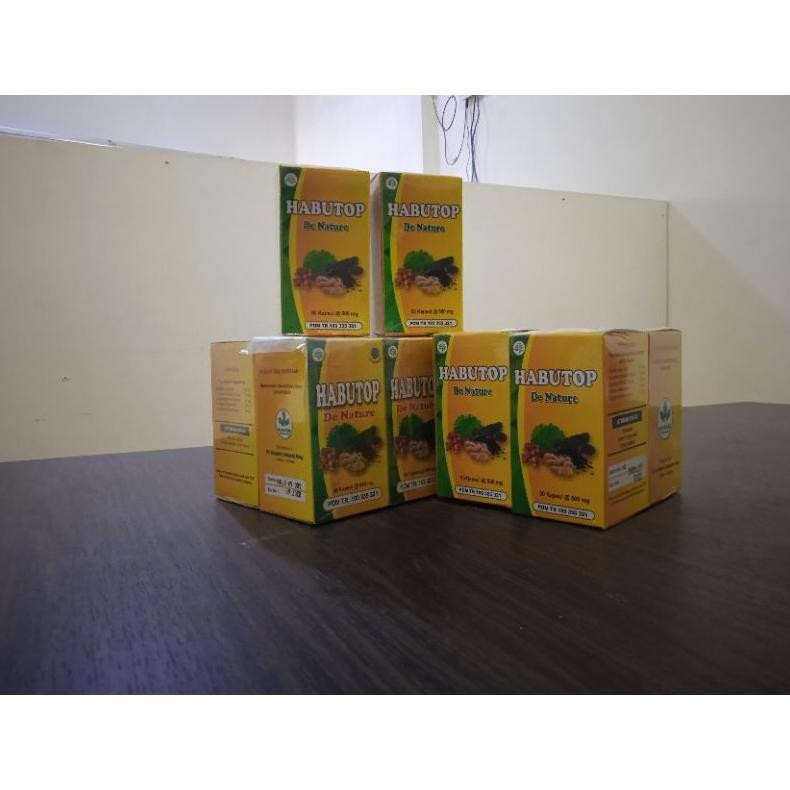 Jual Ready Obat Habutop, Habatop Herbal Isi 50 Kapsul,Untuk Stroke ...