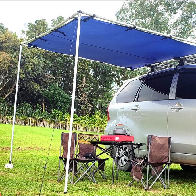 Jual Tenda Mobil Side Awning Car Tent Portable Camping Super Universal ...