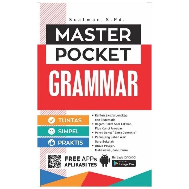 Jual Buku Master Pocket Grammar - Suatman, S.Pd | Shopee Indonesia