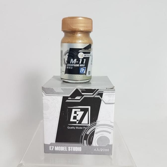 Jual E7 paints M-11 Champagne Gold ( 20 ml ) | Shopee Indonesia