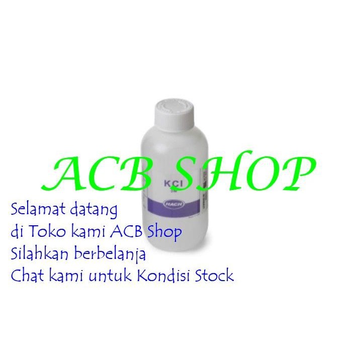 Jual Hach Filling Solution, Reference, 3 M KCl, 250 mL Prod LZW9500.99 | Shopee Indonesia