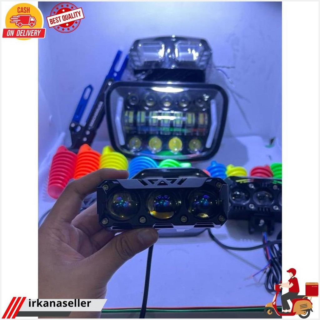 Jual Lampu Depan Semi Ala Biled Crf Klx Wr Lampu Tembak Biled Original ...