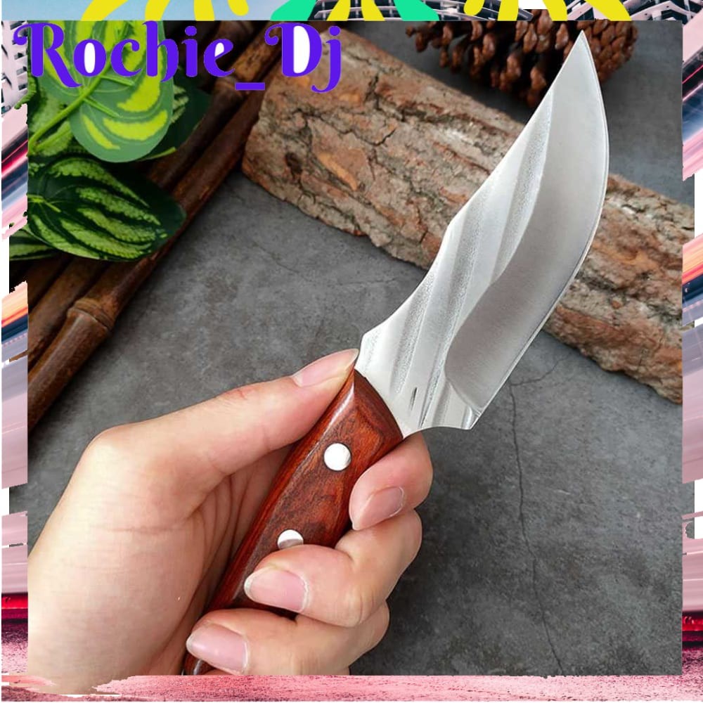 Jual PISAU DAPUR DAGING SERBAGUNA CHEF KNIFE 4CR13 WITH HOLSTER - K09 | Shopee Indonesia