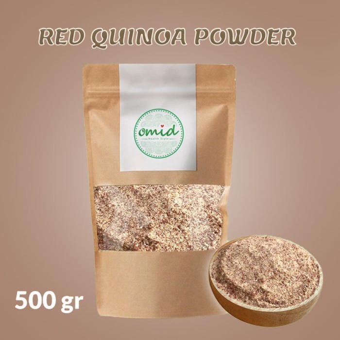 Jual Red Quinoa Powder - Tepung Quinoa Merah - 500 gr | Shopee Indonesia