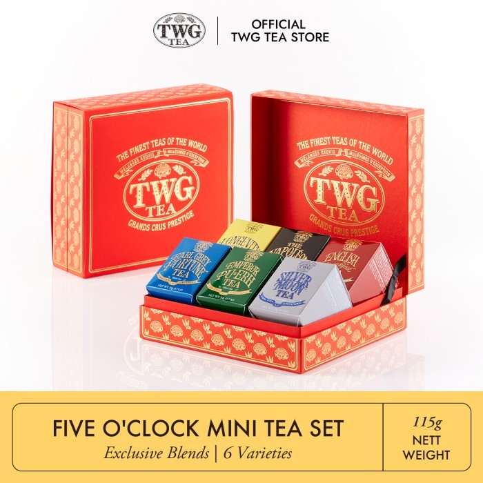 Jual Hampers Natal 2024 Five O'Clock Mini Tea Set TWG Tea | Shopee ...