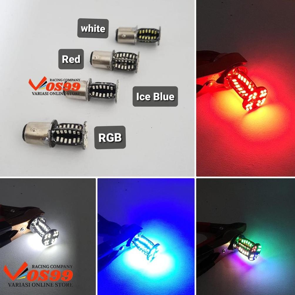 Jual Baru Lampu Stop Rem Led 60 Mata Kedip Led Putar Lampunya Model ...