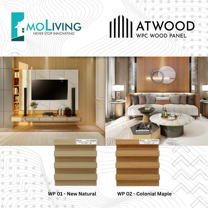 Jual Panel WPC Dinding Groove Series - ATWOOD - Wall Panel Kayu PVC ...