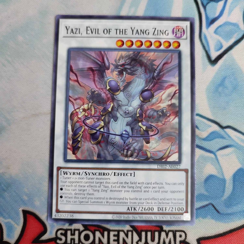 Jual yugioh AE yazi evil of the yang zing DI02-AE027 C original ...
