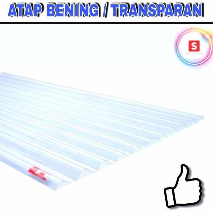 Jual Atap Asbes Fiber Bening Transparan 150 180 210 240 300 TL | Shopee ...