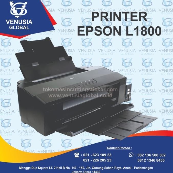 Jual MESIN PRINTER L1800 TINTA PIGMENT UNTUK VINYL, TRANSPER PAPER ...