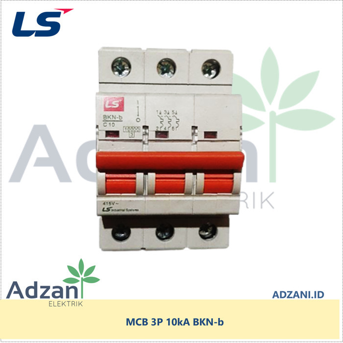 Jual Mcb 3P 10A 10Ka Bkn-B Ls Lg 3 Phase 3Phase | Shopee Indonesia