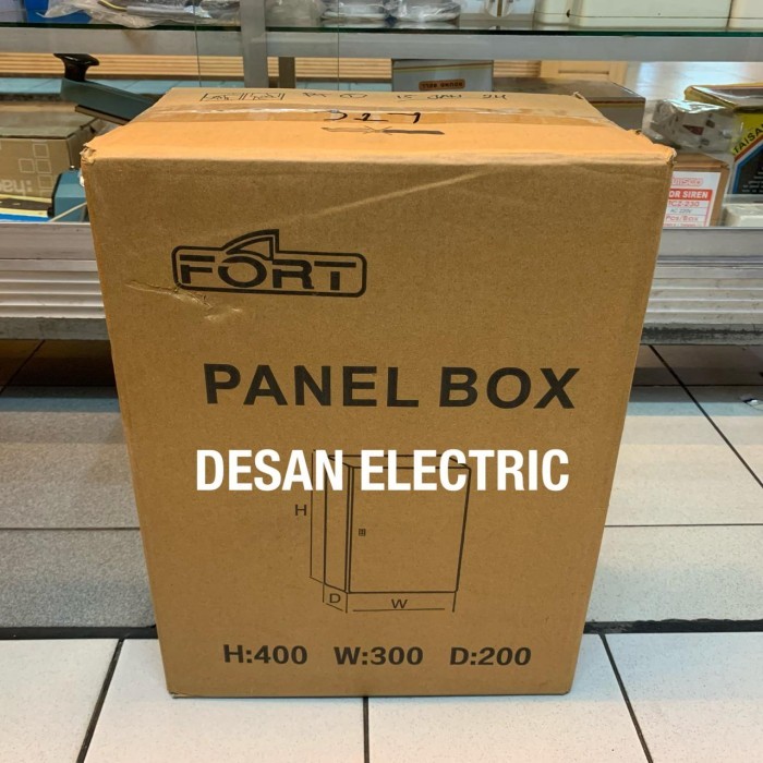 Jual Box Panel Metal Indoor Size 40X30X20 Fort Fmbi403020 | Shopee ...