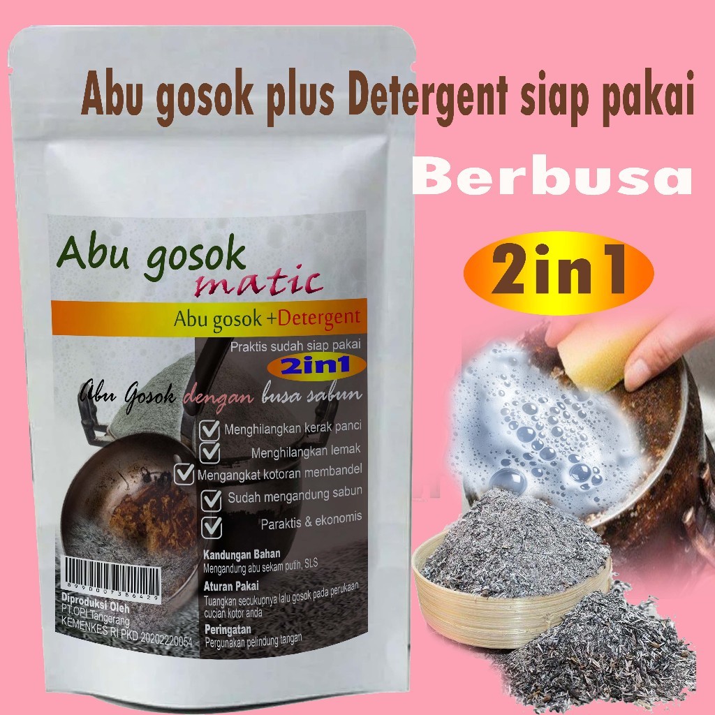 Jual Abu gosok matic sudah mengandung sabun cuci piring 2in1 siap pakai ...