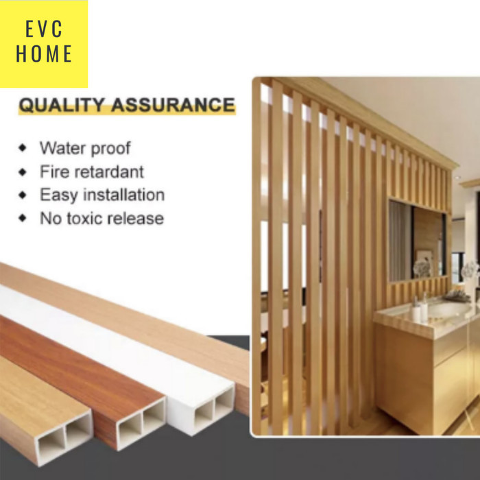 Jual Terhemat Evchome Partisi Wpc/Kisi Kisi Wpc / Sekat Dinding Wpc ...