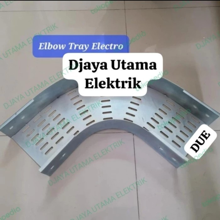 Jual Elbow Tray / Bend Tray / Elbow Duct 400X100 Electro / Hotdip ...