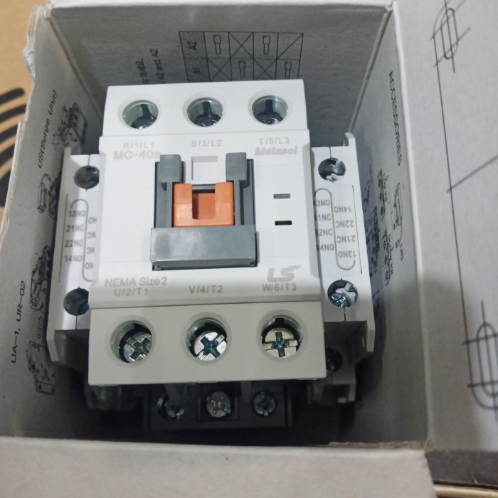 Jual Contactor Kontaktor Ls Mc-40A Mc40A Mc 40A 220V Original | Shopee Indonesia