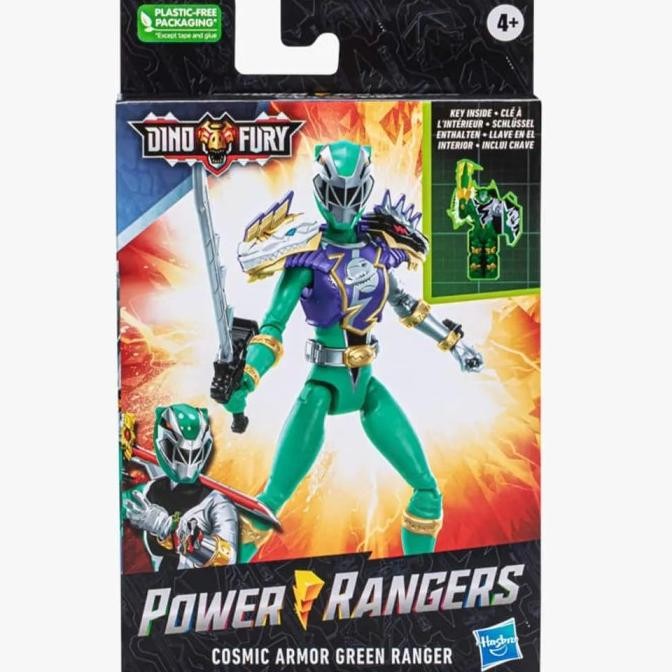 Jual Power Rangers Dino Fury Cosmic Armor Green Ranger - HPRF8237 ...