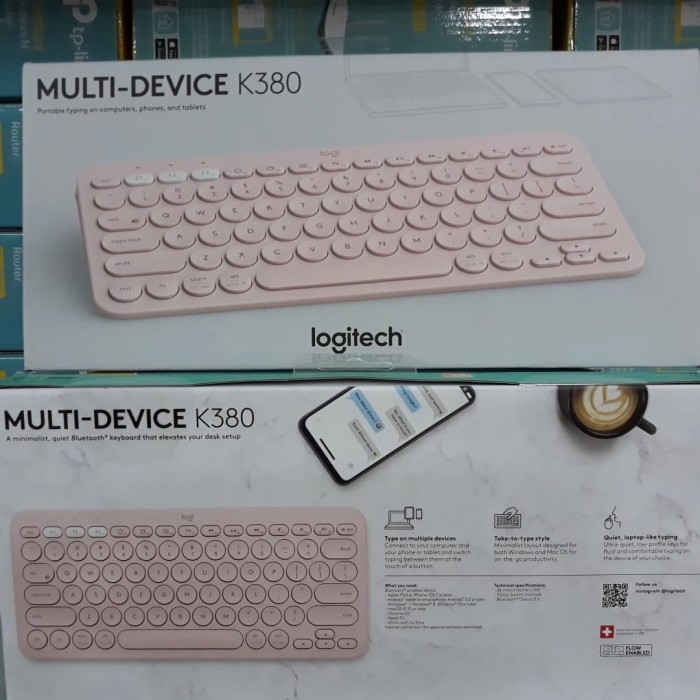 Jual LOGITECH K380 Bluetooth Keyboard K 380 / ASLI ORIGINAL / GARANSI RESMI | Shopee Indonesia