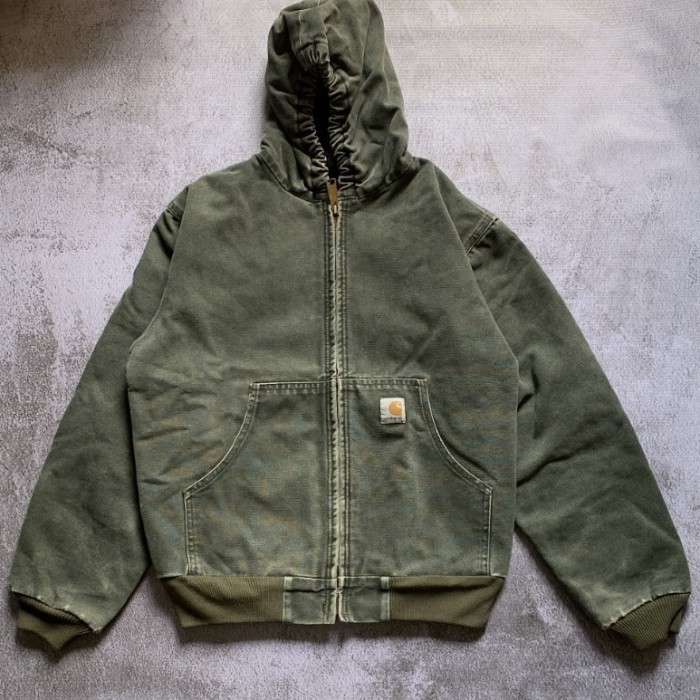 Jual CARHARTT ACTIVE JACKET MOSS GREEN | Shopee Indonesia