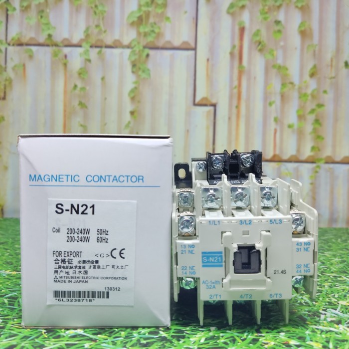 Jual Termurah Dijual Kontaktor / Contactor Mitsubishi S-N21 Sn-21 Sn 21 Sn21 Murah | Shopee ...