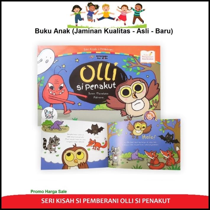 Jual DISKON SERI KISAH SI PEMBERANI OLLI SI PENAKUT SUSAN ERLANGGA ...