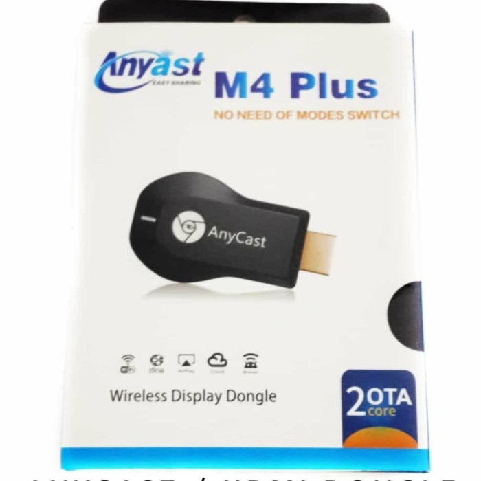 Jual Anycast M4 Plus HDMI Dongle USB Wireless HDMI Dongle Wifi Receiver | Shopee Indonesia