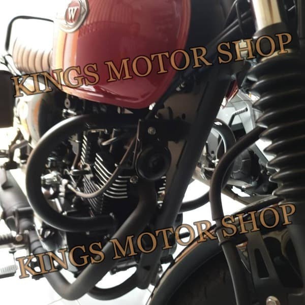 Jual Crashbar Engine Guard Side Engine Guard Kawasaki W175 Crash Bar ...