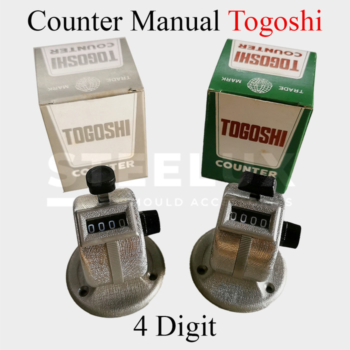 Jual Hand Counter Togoshi Alat Hitung Manual 4 Digit FH-102P Tally Meja ...