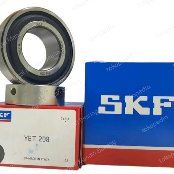 Jual Bearing Yet 208 Skf Original ( As 40 Mm) | Shopee Indonesia
